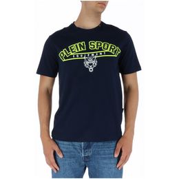 Plein Sport Tigerkopf T-Shirt mit kurzen &Auml;rmeln