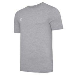 Umbro - "Club Leisure" T-Shirt f&uuml;r Herren (Hellgrau meliert)