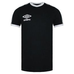 Umbro Ringer Herren T-Shirt, Schwarz/Wei&szlig;