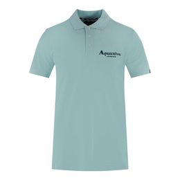Aquascutum London 1851 Hellblaues Polohemd