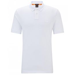 BOSS Orange Passenger Herren Stretch-Cotton Slim-Fit Polohemd mit Logo-Patch NOS
