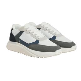 Jack & Jones Jack And Jones - Herren Sneaker "Aspire Runner" (Burgfelsen Wei&szlig;/Marineblau/Marineblau)