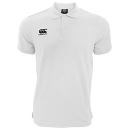 Canterbury Herren Waimak Kurzarm Pique Polo Shirt (Wei&szlig;)