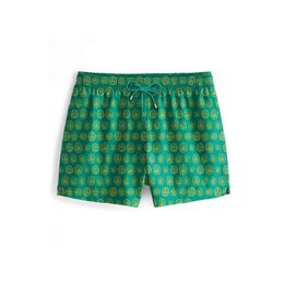 "Green Sailboats" Badeshorts