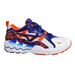 Mizuno Sport Style Wave Rider 1 White/Blue Trainer