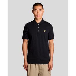 Lyle & Scott Feine Baumwoll-Slub-Polohemden
