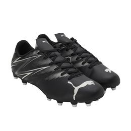 Puma - Herren Fu&szlig;ball-Stiefel "Attacanto FG/AG" (Schwarz/Silber)