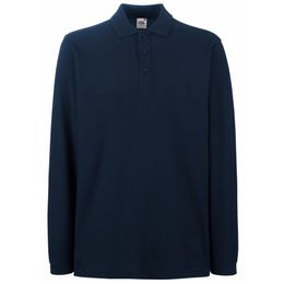 Fruit of the Loom Herren Premium Langarm-Poloshirt