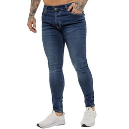 Enzo Herren Skinny Super Stretch Denim Jeans
