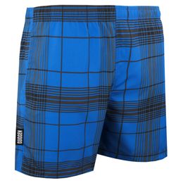 GUGGEN Mountain Herren Badehose Kariert