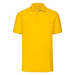 Fruit of the Loom - "65/35" Poloshirt f&uuml;r Herren (Schwarz)