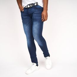 CrossHatch - "Barbeck" Jeans f&uuml;r Herren (Dunkle Waschung)