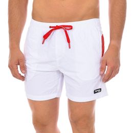 Supreme Herren Caicos Print Boxer-Badeanzug CM-30055-BP