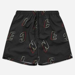 Nicce Herren Oberfl&auml;che Herren schwarze Schwimmshorts