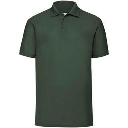 Fruit of the Loom - Poloshirt f&uuml;r Herren (Flaschengr&uuml;n)