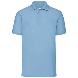 Fruit of the Loom - Poloshirt f&uuml;r Herren (Himmelblau)