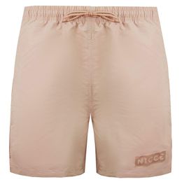 Nicce Crib Mens Hellrosa Schwimmshorts