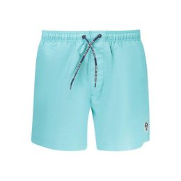 North Sails Azzurro Polyester Herren Schwimm-Boxershorts