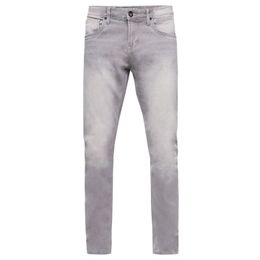 Rusty Neal Grey Used Jeans Hose "MELVIN" Slim Fit Cotton-Stretch