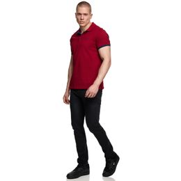 Rusty Neal Kontrast Polo Pique Shirt Regular Fit