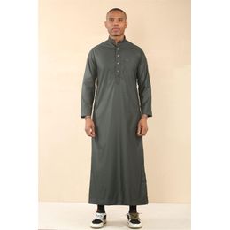 Gr&uuml;ner Thobe f&uuml;r Herren, arabische saudi-arabische emiratische islamische Kleidung, Jubba-Robe