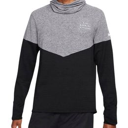 Nike Marineblaues Langarmhemd mit Aquascutum-Markenlogo