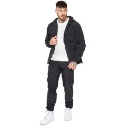 Enzo Milano | Herren Poly Cargo Trainingsanzug Set