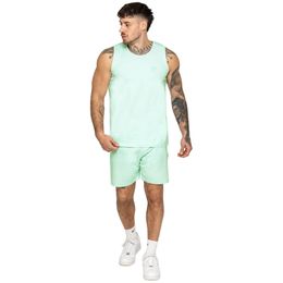 Enzo | Herren Gym-Trainingsanzug mit Weste und Shorts