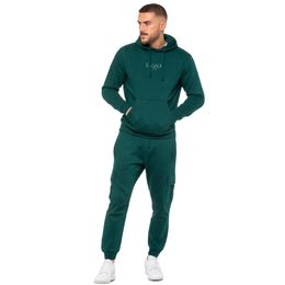 Enzo | Herren Pullover Hoodie Trainingsanzug Set - Gr&uuml;n