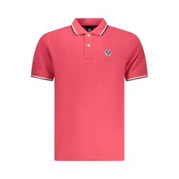 North Sails Rotes Baumwoll Herren Polo