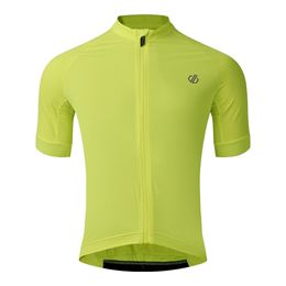 Dare 2b - "Lightning" Radfahr-Trikot f&uuml;r Herren, kurz&auml;rmlig (Fluro Gelb)