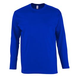 SOLS Herren Monarch Langarm T-Shirt (K&ouml;nigsblau)