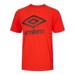 Umbro gro&szlig;er Logo-Herren Red T-Shirt