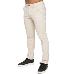 Enzo Herren Slim Fit Stretch Chinos