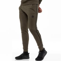 Herren Khaki Trainingsanzug Jogger| Enzo Designer Menswear