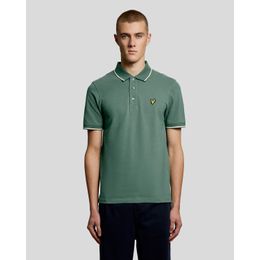 Lyle & Scott Polo-Shirt mit Kontrastkragen