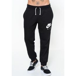 Nike Air Herren-Fleece-Jogger in Schwarz