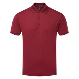 Premier - Poloshirt f&uuml;r Herren (Burgunderrot)