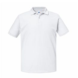 Russel Athletic Russell - "Authentic Eco" Poloshirt f&uuml;r Herren (Wei&szlig;)