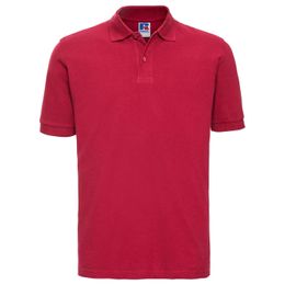 Russel Athletic Russell - "Classic" Poloshirt f&uuml;r Herren (Rot)