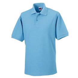 Russel Athletic Russell - Poloshirt Strapazierf&auml;hig f&uuml;r Herren (Himmelblau)