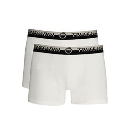 Trussardi Boxershorts 2er-Pack Wei&szlig;
