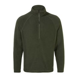 Craghoppers - "Expert Corey 200" Fleece-Oberteil f&uuml;r Herren, mit halbem Rei&szlig;verschluss (Dunkles Zedern-Gr&uuml;n)