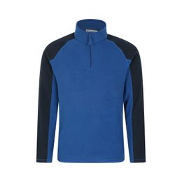 Mountain Warehouse Herren Ashbourne II Half Zip Fleece Top (Kobalt)