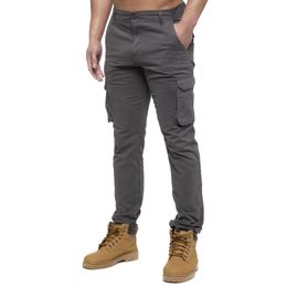 Enzo | Herren Cargo-Hose - Grau
