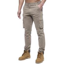 Enzo | Herren Cargo-Hose - Beige