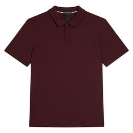 Ted Baker Zeiter Slim Fit Herren Burgund Polo -Hemd
