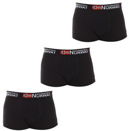 Geographical Norway Pack-3 Boxershorts Geografisches Norwegen Mann