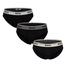 BOSS Pack 3 Herren Slips Baumwoll-Stretch 50531681