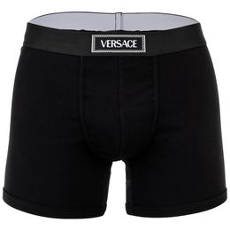Versace Trunk Tex Ribbed Cotton Boxershort